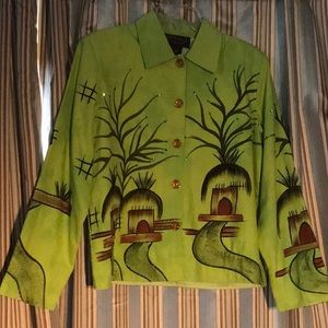 Alex Kim | Jackets & Coats | Alex Kim Greenyellow Jacket Sz Medium ...